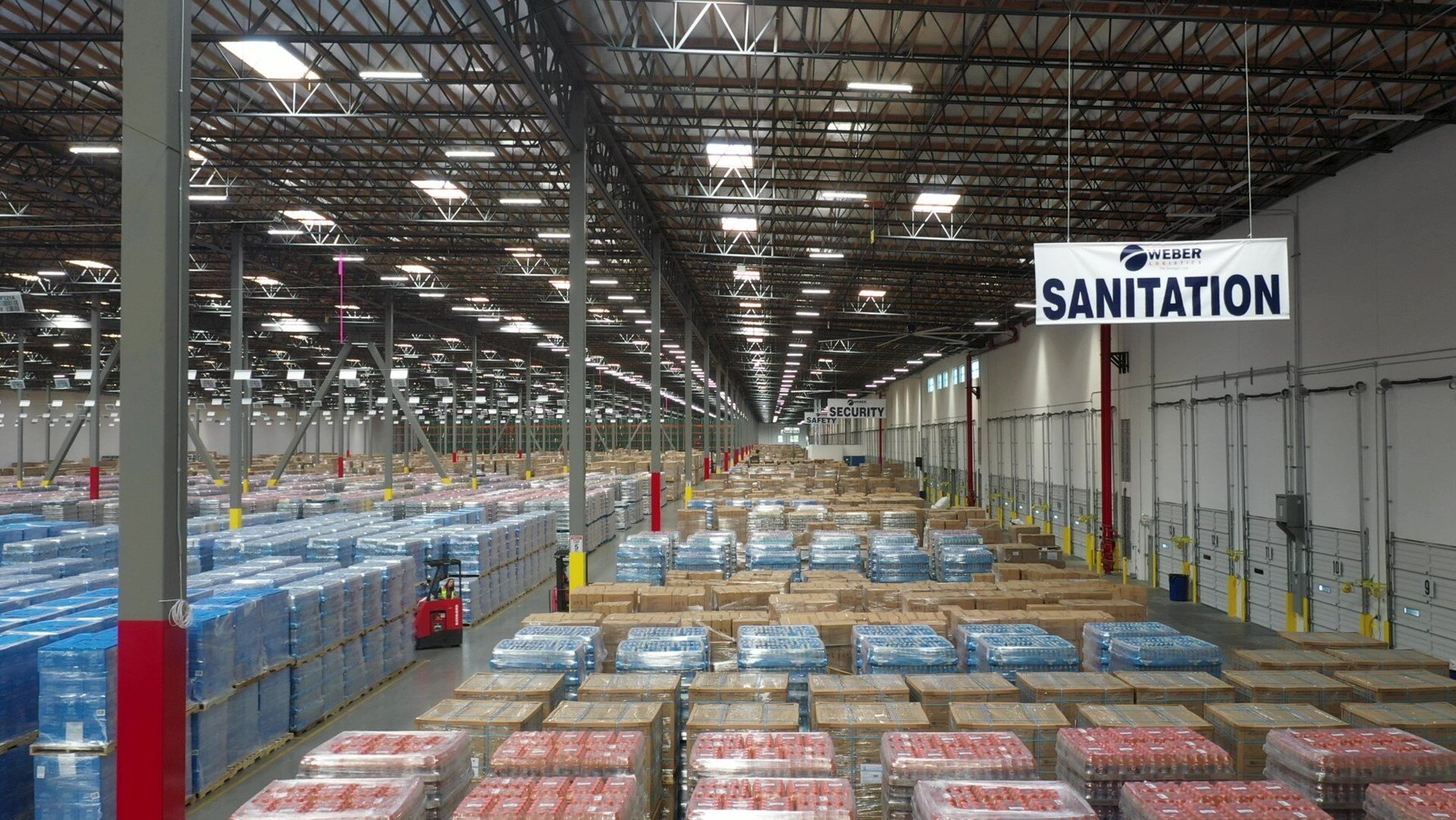 Temperature-controlled warehousing